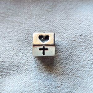 Pandora | Jewelry | Faith Hope Love Pandora Charm In 925 Sterling ...